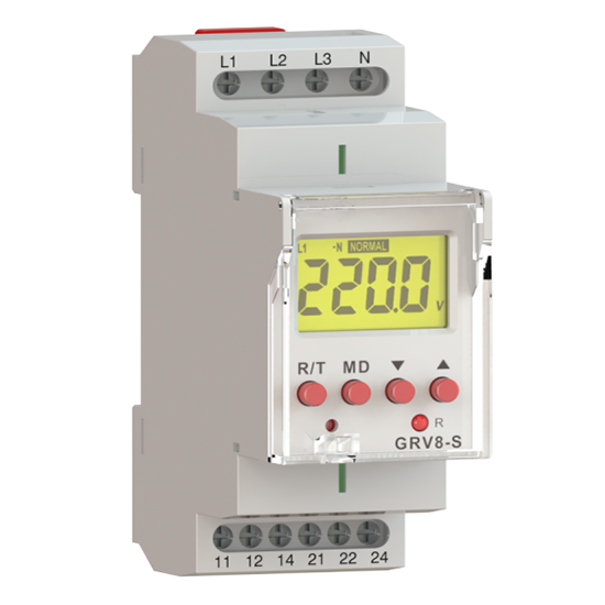 Under/Over Voltage Monitoring Relay, LCD, 3 phase 3-wire/4-wire | ATO.com