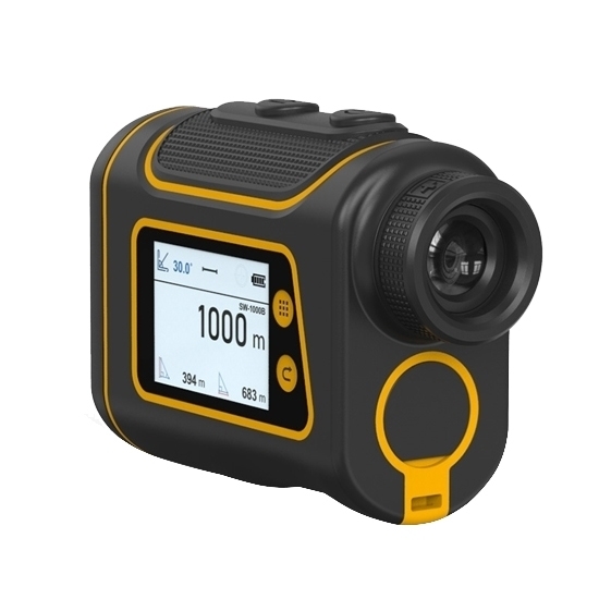 Laser Telescope Rangefinder with Touch Screen, 800/1000/1500m | ATO.com