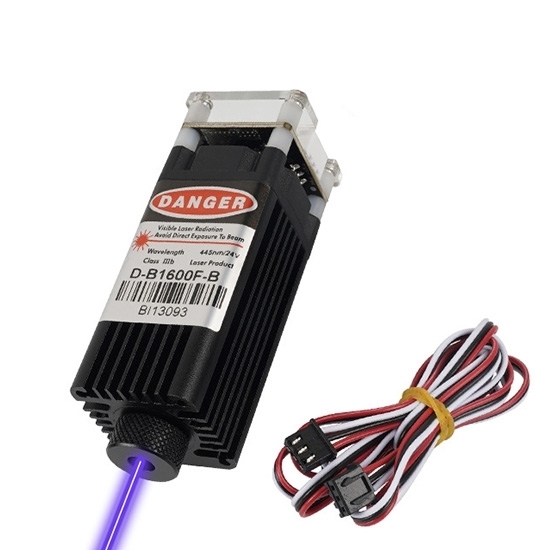 Blue Laser Module for 3D Printer, 445nm 1500mW, TTL/PWM | ATO.com