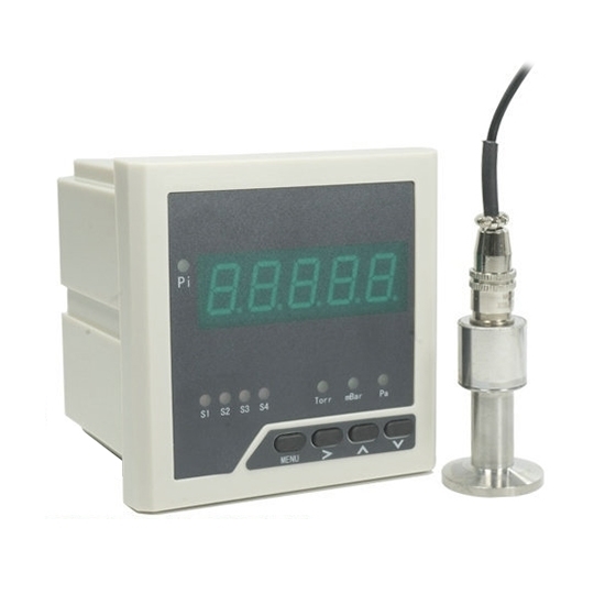 Digital Pirani Gauge with Dual LCD Display, Pa/mBar/Torr, Analog Output ...