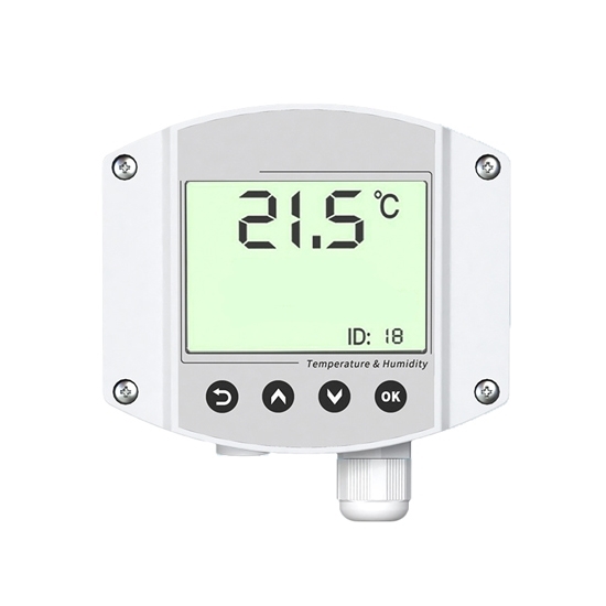 Duct Temperature Sensor with Display, RS485/4-20mA | ATO.com