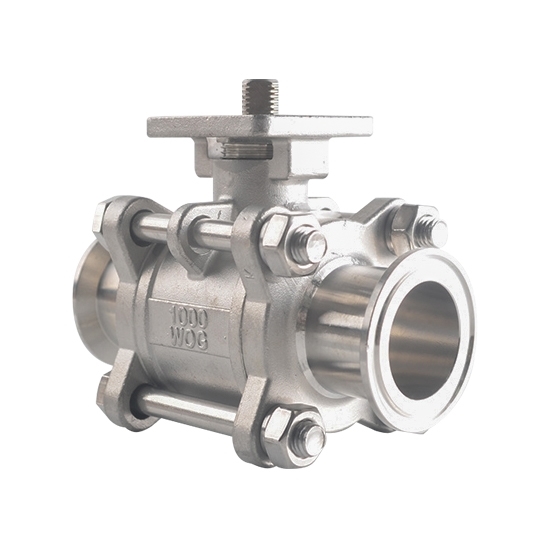 Stainless Steel Ball Valve, DN20-DN100, Quick Fit Clamp | ATO.com