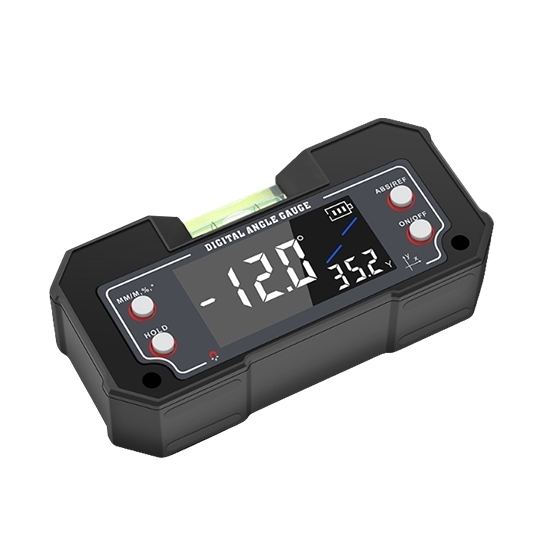 Digital Level Protractor Inclinometer, Dual Axis, 360° | ATO.com