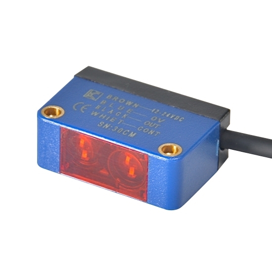 LED Photoelectric Sensor, Background Suppression, 30cm | ATO.com