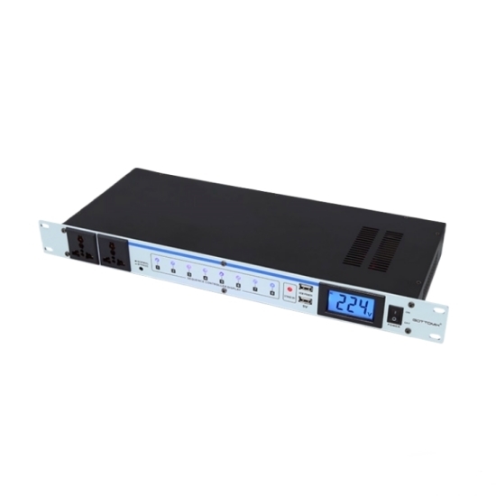 8U Rack Mount Power Sequencer with Display | ATO.com